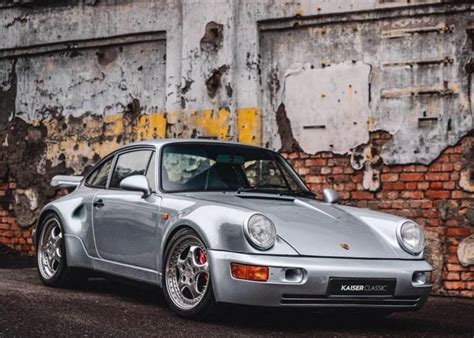 Polar Silver Metallic Porsche 964 3 3 Turbo S Leichtbau