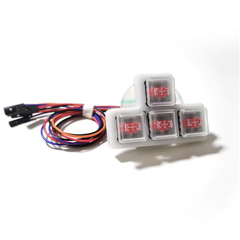 5 Pin Mixbox Wasd Keys For Arcade Stick Replacement Convert Traditional