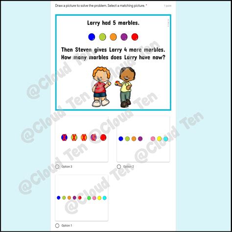 Problem Solving To 20 Google Forms Made By Teachers