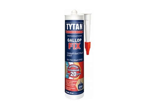Клей TYTAN Professional GALLOP FIX монтажный, 290 мл - Клей ...