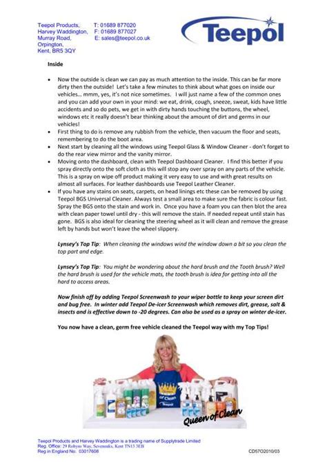 Brochures Teepol