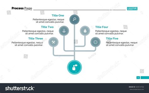 Mind Map Slide Template Stock Vector Royalty Free Shutterstock