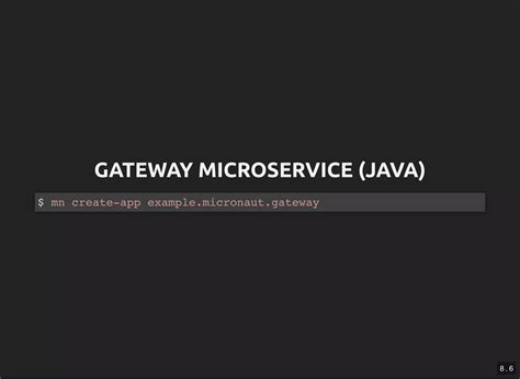 Building Microservices With Micronaut A Full Stack JVM Based Framework