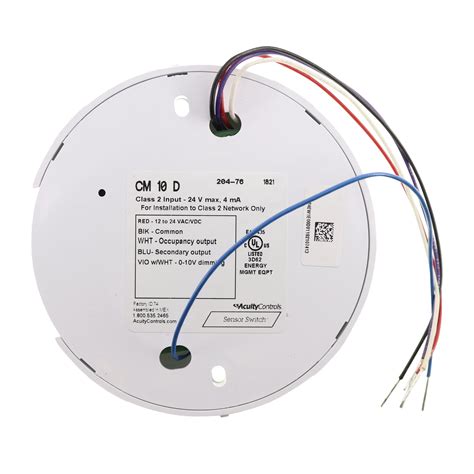 Sensor Switch Cm 10 D Occupancy Sensor Large Motion Dimming 1224vd Sensor Switch Cm 10 D Occupancy Sensor Large Motion Dimming 1224vd
