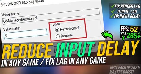 🔧how To Drastically Reduce Input Delay And Boost Fps In Any Game Best Pack Of 2021 For Low End Pc
