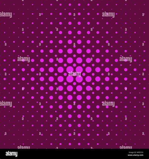 Color Abstract Halftone Circle Pattern Background Vector Graphic Design From Dots Stock Vector