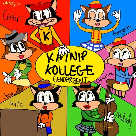 Genderbender Katnip Kollege By Jazztoons On Deviantart