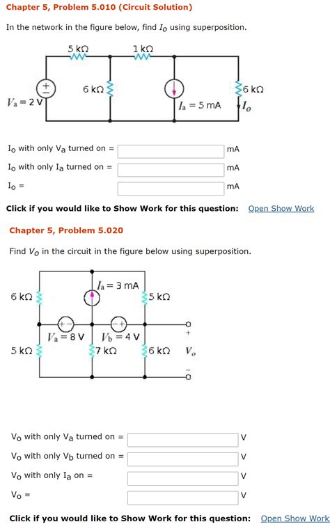 solved chapter 5 problem 5 010 circuit solution in the
