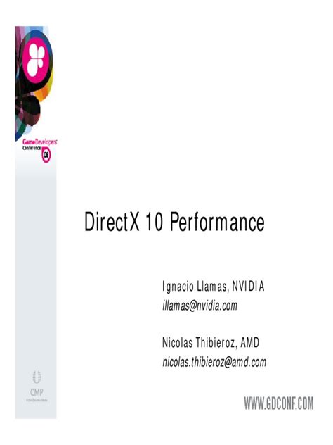 Dx10 Dx9 Performance Pdf Shader Graphics Processing Unit