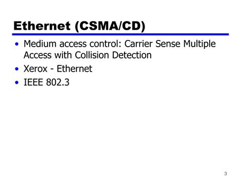 PPT Ethernet CSMA CD Review PowerPoint Presentation Free Download ID 3265740