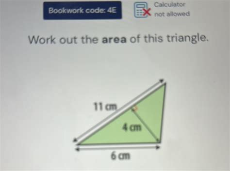 Bookwork Code 4 E Calculator Not Allowed Work StudyX