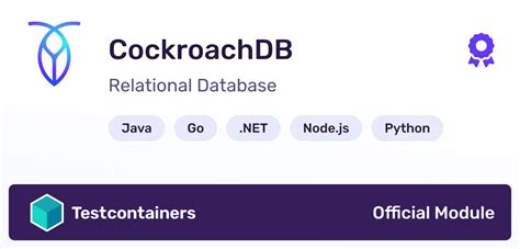 Testcontainers Cockroachdb Module