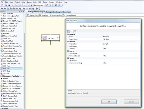 Sqlserverdrive Pgp Encryptiondecryption With Ssis Task