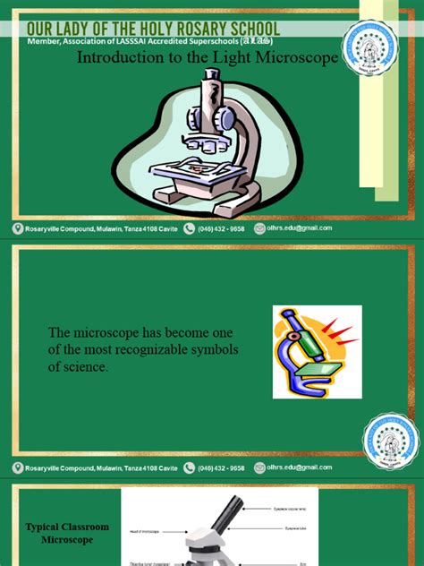 Week 3 Introduction To Microscope Pdf Glass Engineering And