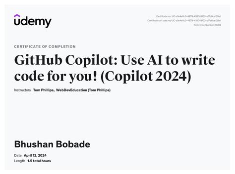 githubcopilot ai coding learning tomphillips capgemini… bhushan bobade