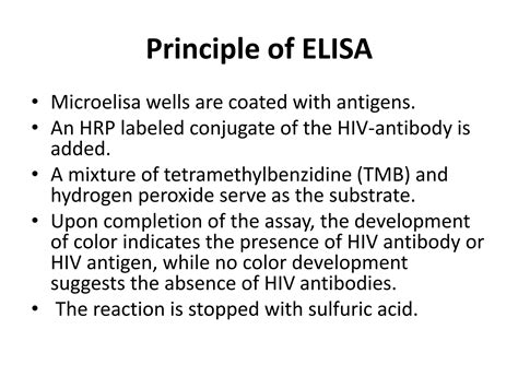Enzyme Linked Immunosorbent Assays Cynthiana 2017pptx