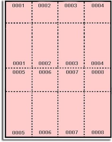 Blank Tickets 10 Free Pdf Printables Printablee Worksheets Library