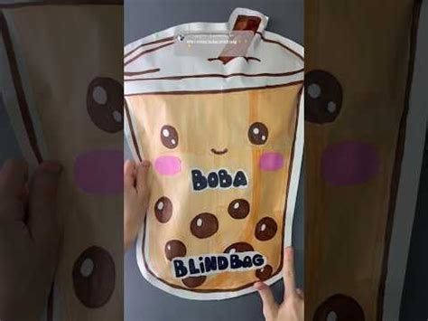 Boba Blind Bagblindbag Papersquishy Youtubeshorts Squishy