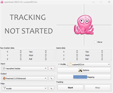 neuralnet tracker pitching upwards on yaw · issue 1634 · opentrack opentrack · github