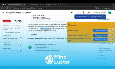 Learn Creating And Managing SQL Pipelines Mind Luster