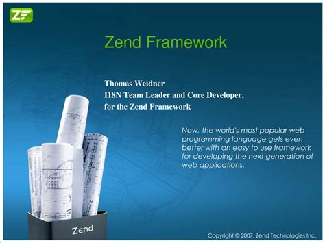 ppt zend framework powerpoint presentation free download id 4186411