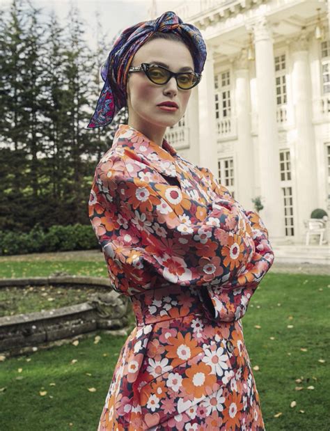 Keira Knightley Vogue Italy April 2017 • Celebmafia