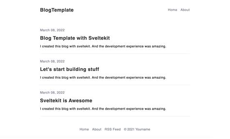 GitHub K Sato1995 Sveltekit Blog Template A Minimalistic Markdown
