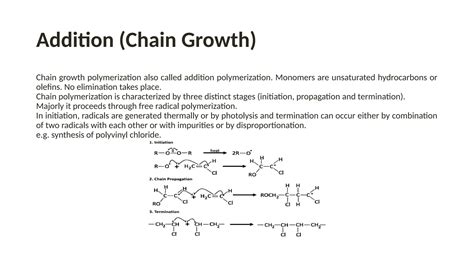 Polymers Reactions Involved Classification And Applications Pptx