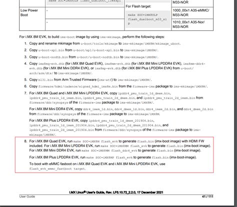 Solved Re How To Build Uboot Image For 8mpluslpd4 Evk In Standalone Environment Nxp Community