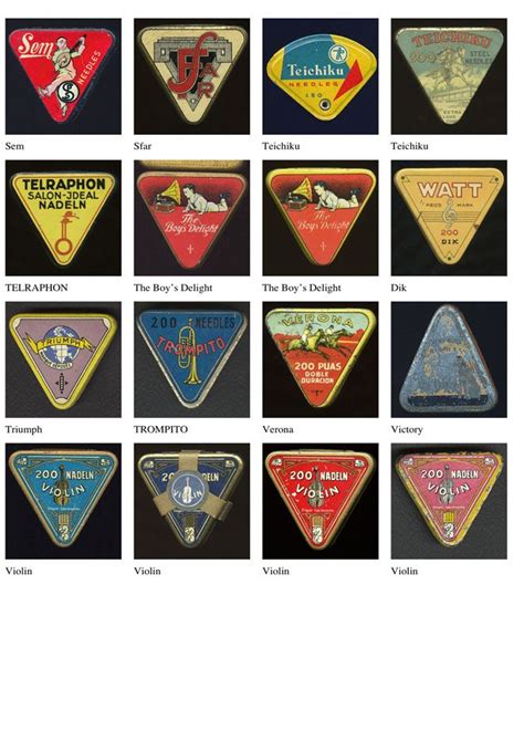 Triangular Tins Triangular Vintage Tins Tin