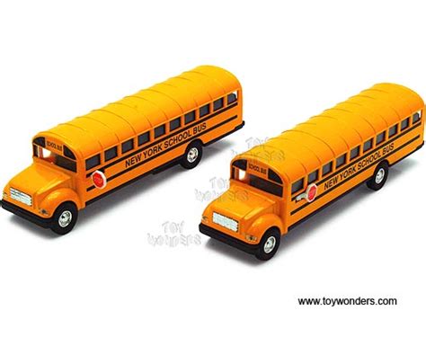 Toy Diecast Nyc School Bus 9938ny Wholesale Diecast Model Car Assorted