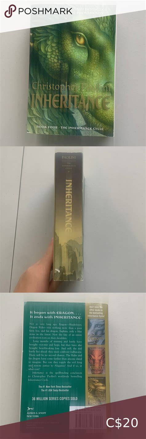 Inheritance Book Written By Christopher Paolini