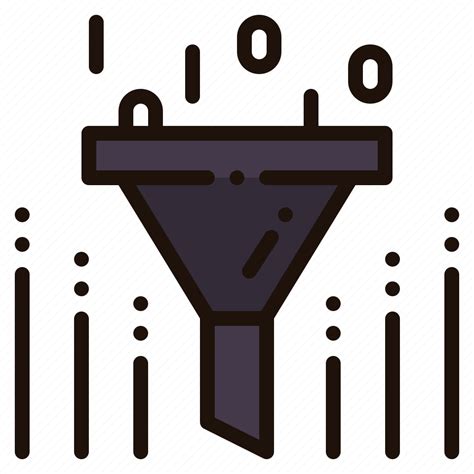 Filter Analysis Funnel Screening Analytics Data Information Icon