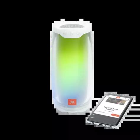 Jbl Pulse Portable Bluetooth Waterproof Speaker Black White Bermor Techzone