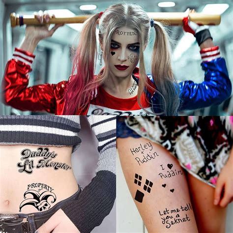 Original Harley Quinn Tattoos Tranet Biologia Ufrj Br