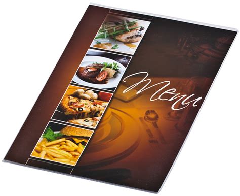 Папка МЕНЮ CAFE А4 PVC дві сторони прозора 0309-0051-99 Panta plast ...