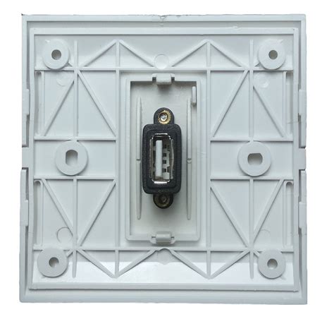 POLY CARBONATE Moduler USB Connector Modular Socket For Face Plate A At Rs Piece In