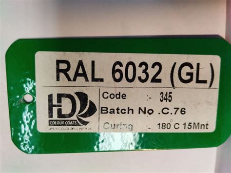 Ral 6032 Gl Green Coating Powder For Metal At Best Price In Surat Id