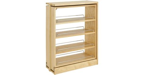 Rev A Shelf 432 BF 9C Wood Classics 9 Base Filler Pull Out Between Cabinet Base Filler