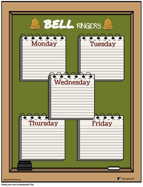 Bell Ringer Template Pdf Free At Lisa Post Blog