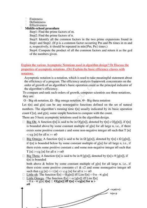 Solution Design And Analysis Of Algorithm Mathematical Analysis Of