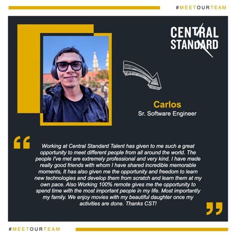 Central Standard On Linkedin Meetourteam Cst Softwareengineer