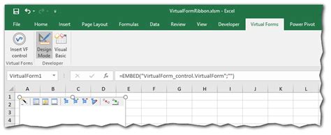 Virtual Forms For Excel On Twitter Working Intensively On The Ribbon