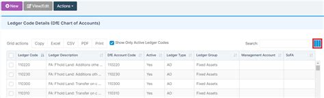 How To Manage Ledger Codes In MAT Finance Bromcom Documentation Centre