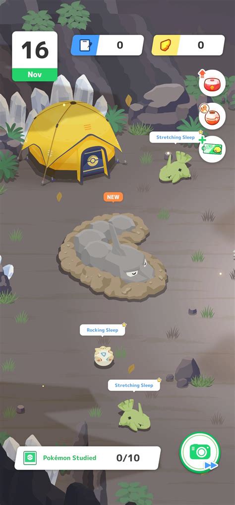 My First Onix And Its A 3 Star Sleep Style R Pokemonsleep