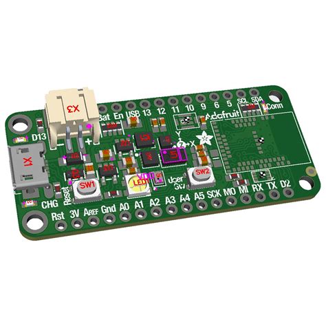 Adafruit Feather Nrf52840 Electronics Sensorboard Techupdate Hardware Diyprojects