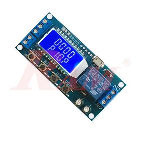 Xy Lj02 Timer Relay Delay And Trigger Switch Module With Lcd Ram
