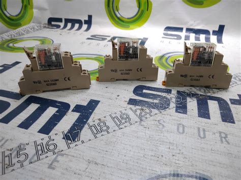 New Omron G2r 2 Snd Power Pcb With Track Mounted Socket For Sale At Smt