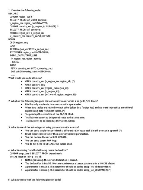 Plsql Semestar1 Final Sa Resenjima Pdf Plsql Subroutine