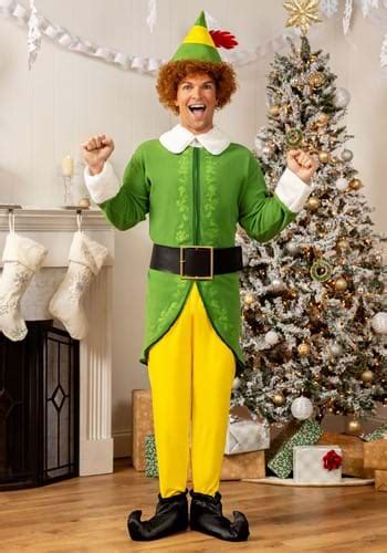 Mens Buddy The Elf Costume Christmas Costumes